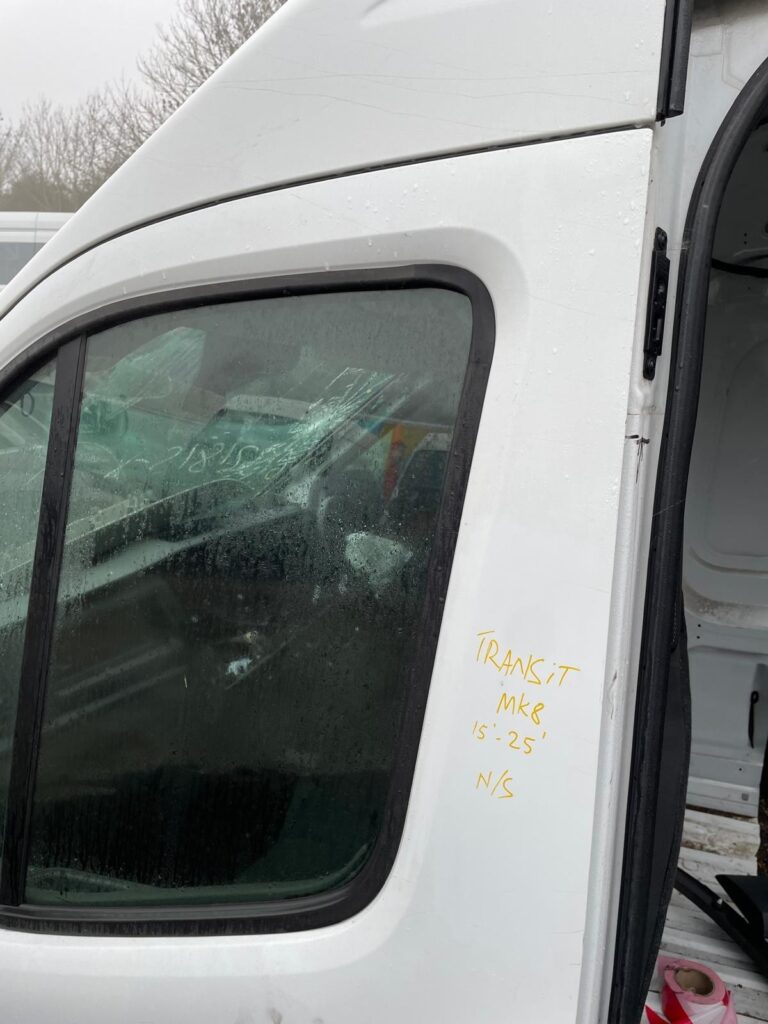 Ford Transit MK8 2015 2025 Front Door Left Side N/S BREAKING NO MIRROR ...