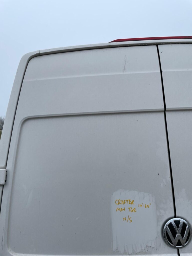 Volkswagen Crafter MAN TGE 2017 2025 Rear Door Left Side N/S BREAKING ...